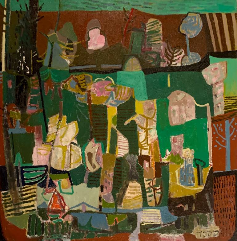 Seriously, Who’s Got A Boat? Painting by Todd Clark | Saatchi Art