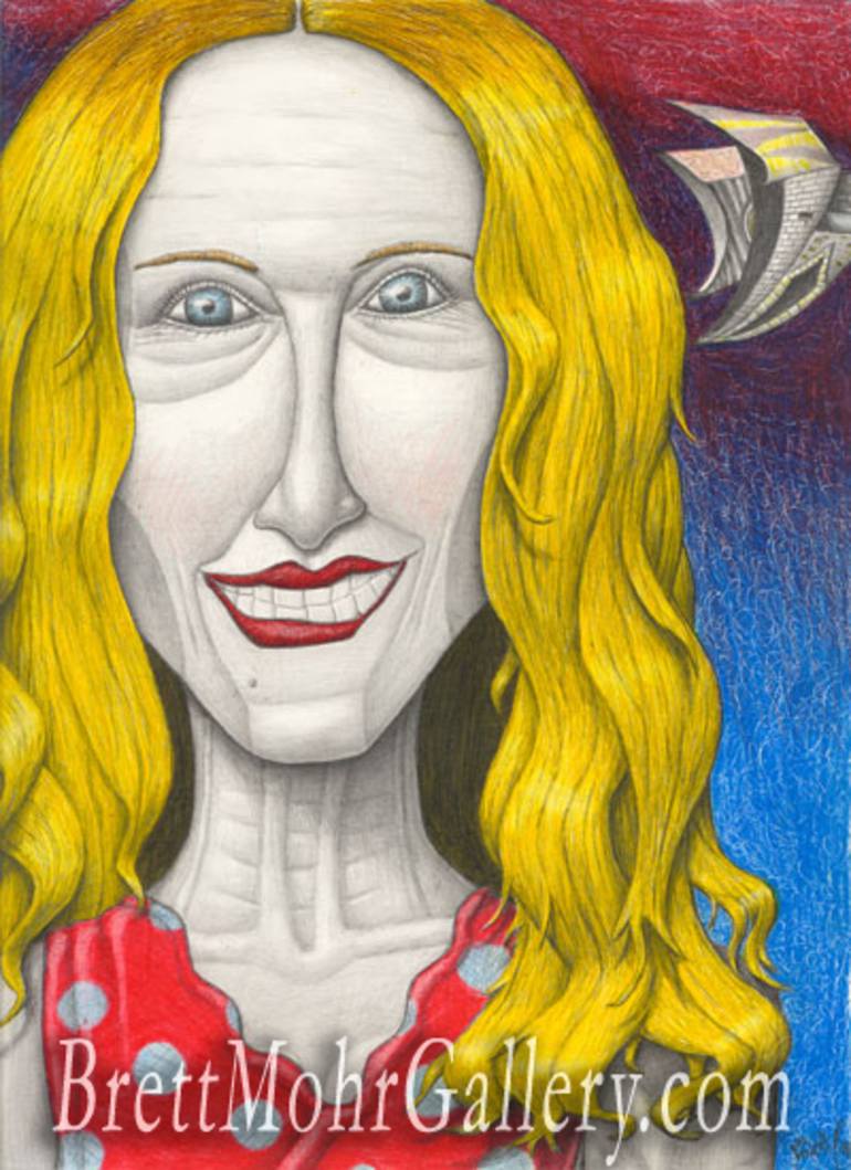 S.J.P. Drawing by Brett Mohr | Saatchi Art