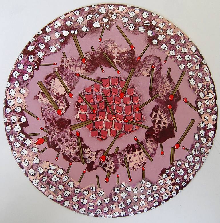 Ill matched Painting by john cheetham | Saatchi Art