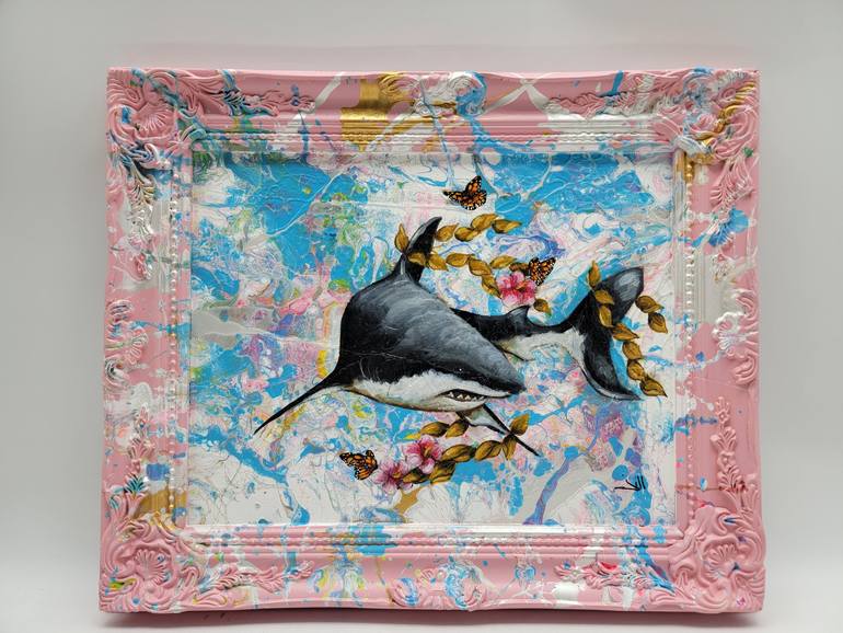 search and destroy Painting by Jill Crowley | Saatchi Art