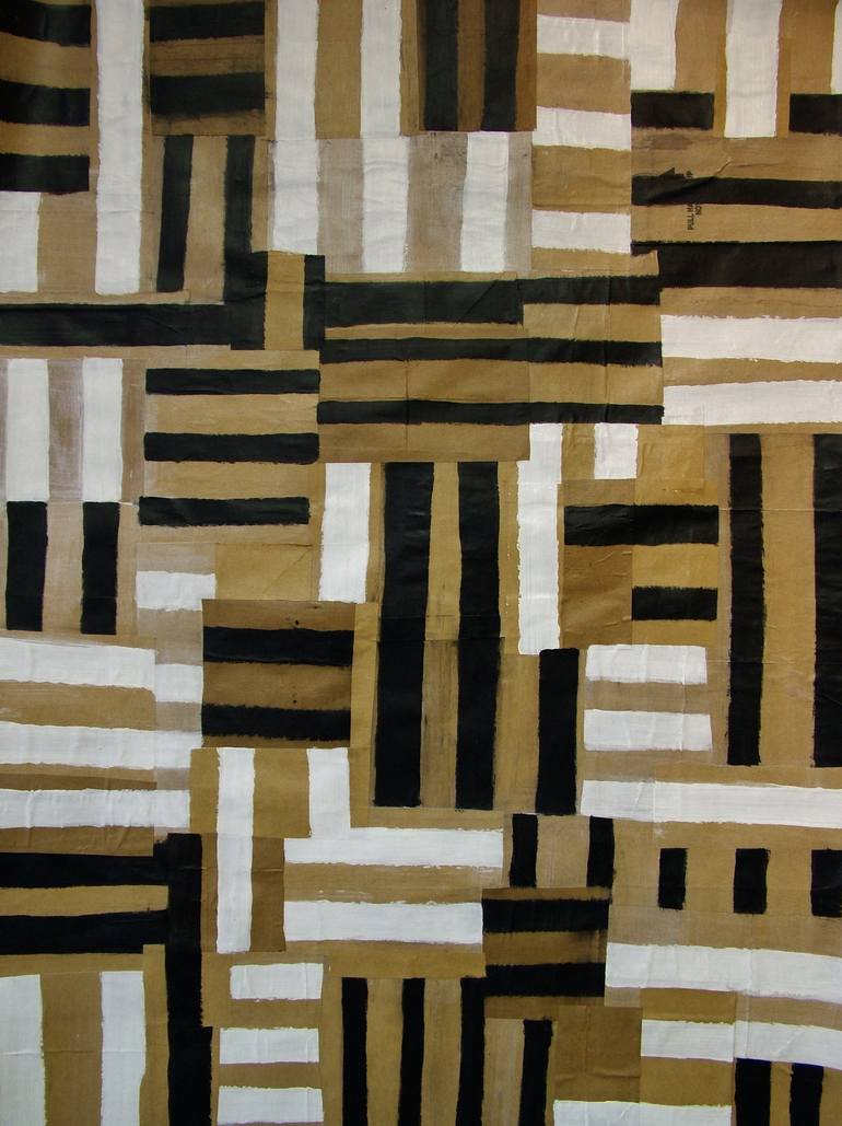 Black and White Collage by David Foss | Saatchi Art