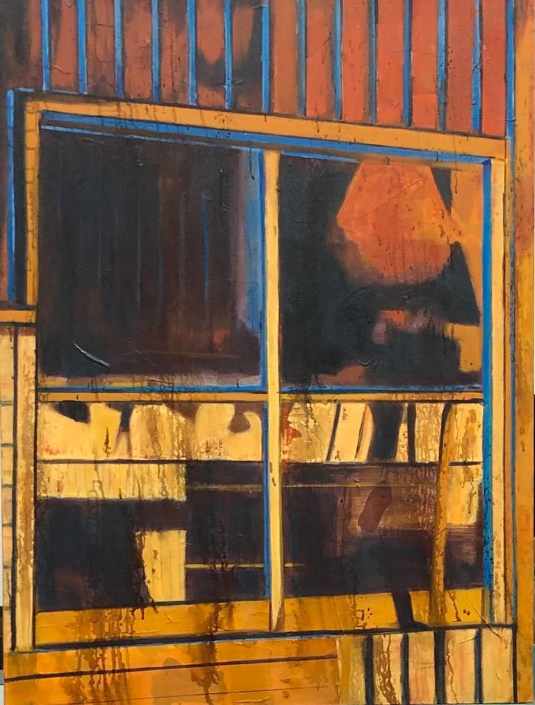 Siding series #3 Painting by Stuart Marcus | Saatchi Art