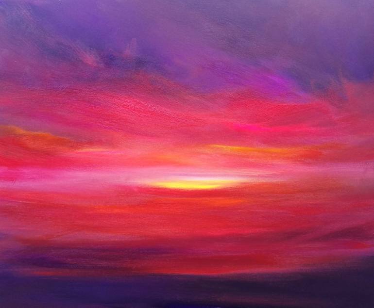 Sun Rising Painting by Mel Graham | Saatchi Art
