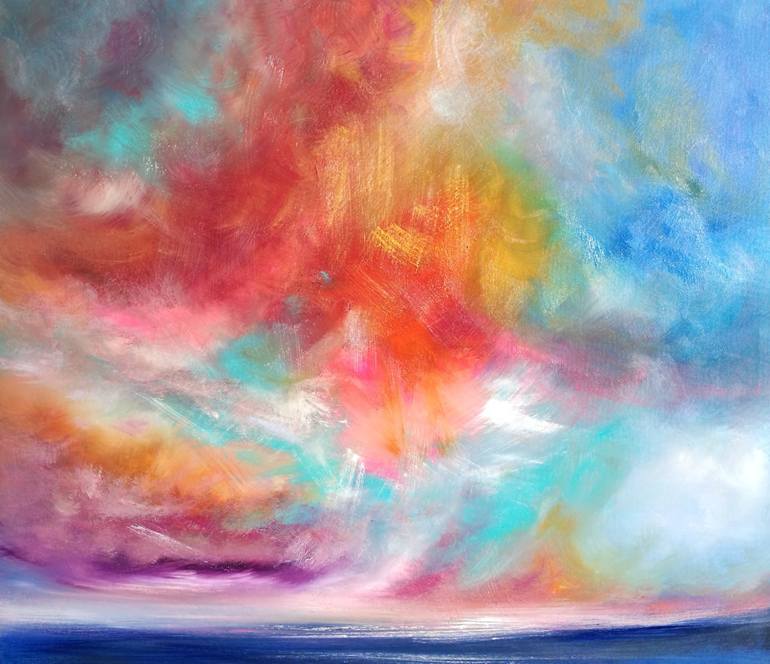 Festival of Colour - Sumptuous Seascape Painting by Mel Graham ...