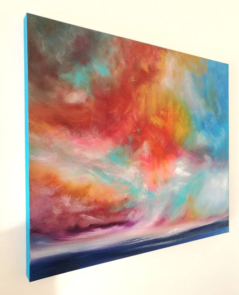 Festival of Colour - Sumptuous Seascape Painting by Mel Graham ...