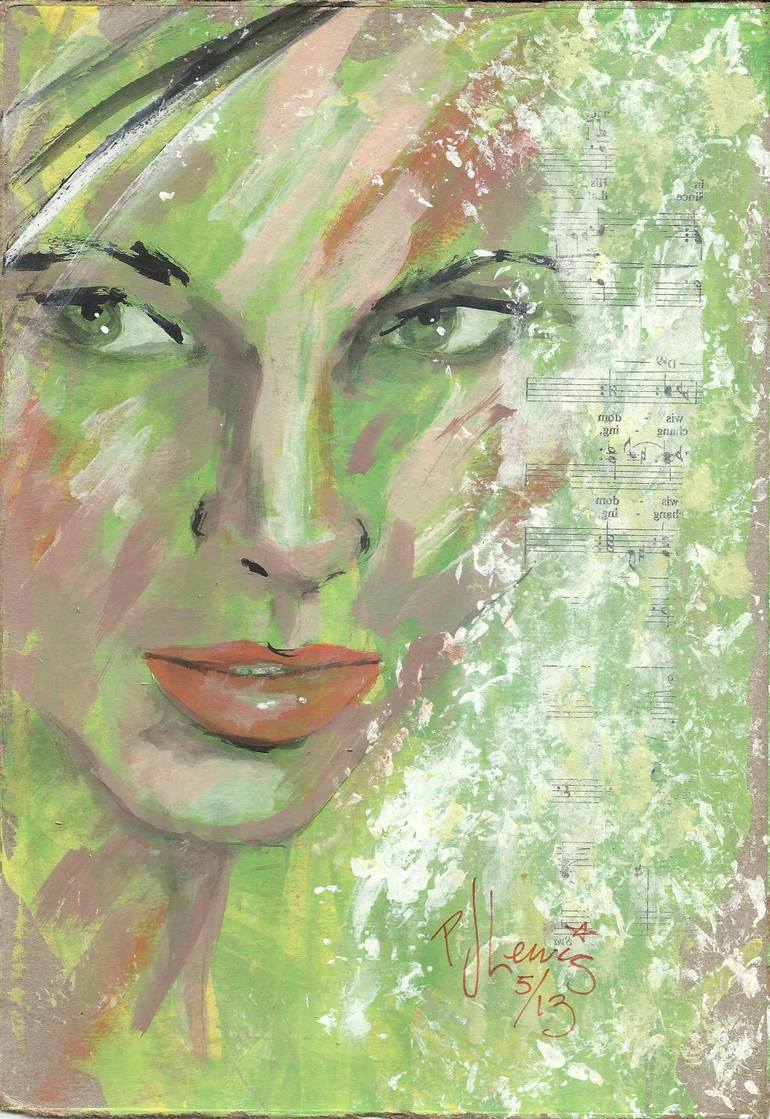 Key Lime Painting by PJ Lewis | Saatchi Art