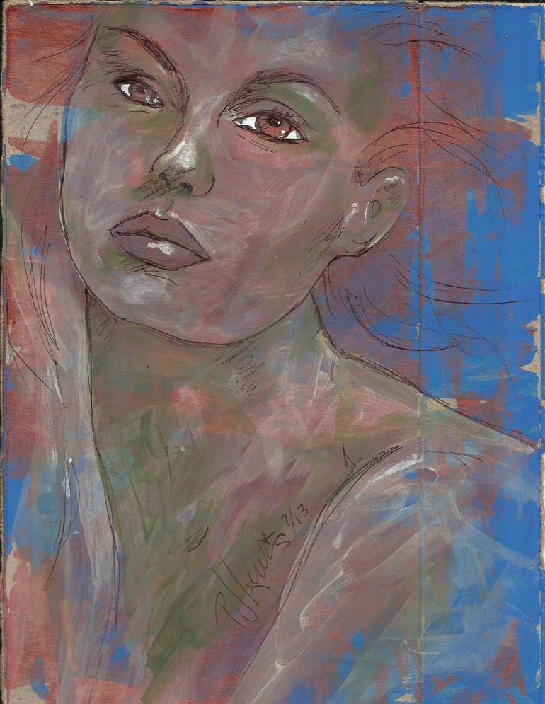 Amber Painting by PJ Lewis | Saatchi Art