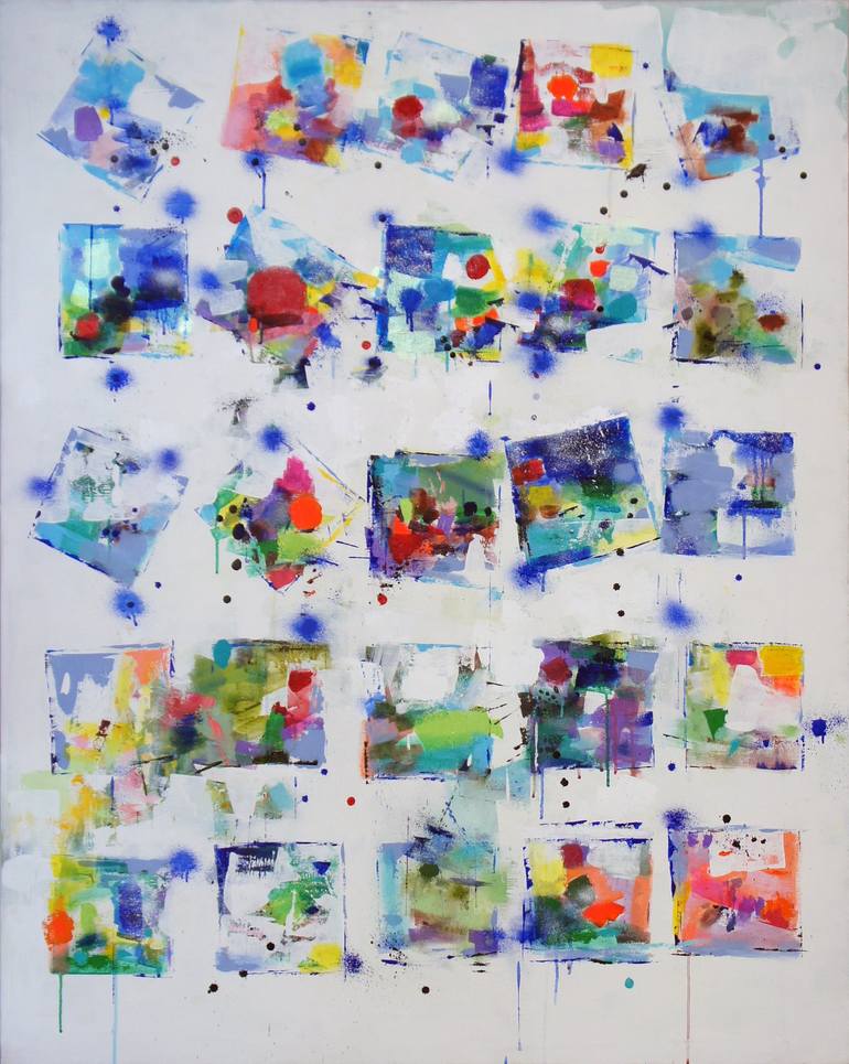 Chroma, Painter's moods Painting by Changsoon Oh | Saatchi Art