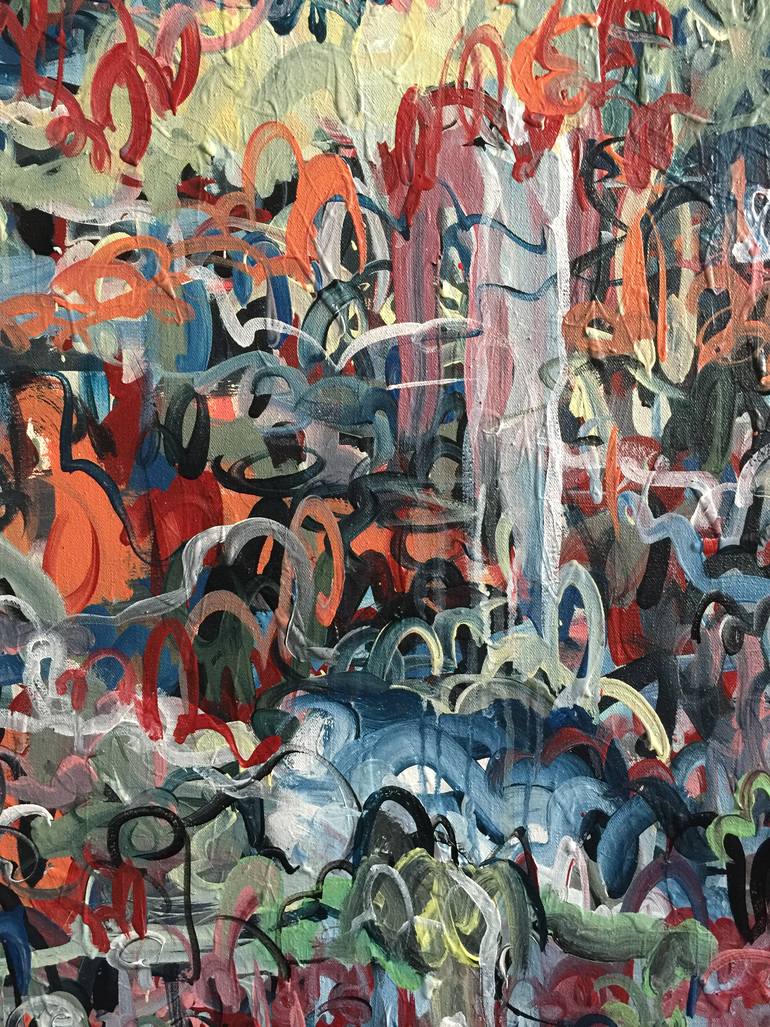 Lemuria, No. 5 Painting by Norm Yip | Saatchi Art