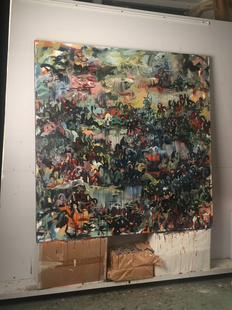 Lemuria, No. 9 Painting by Norm Yip | Saatchi Art