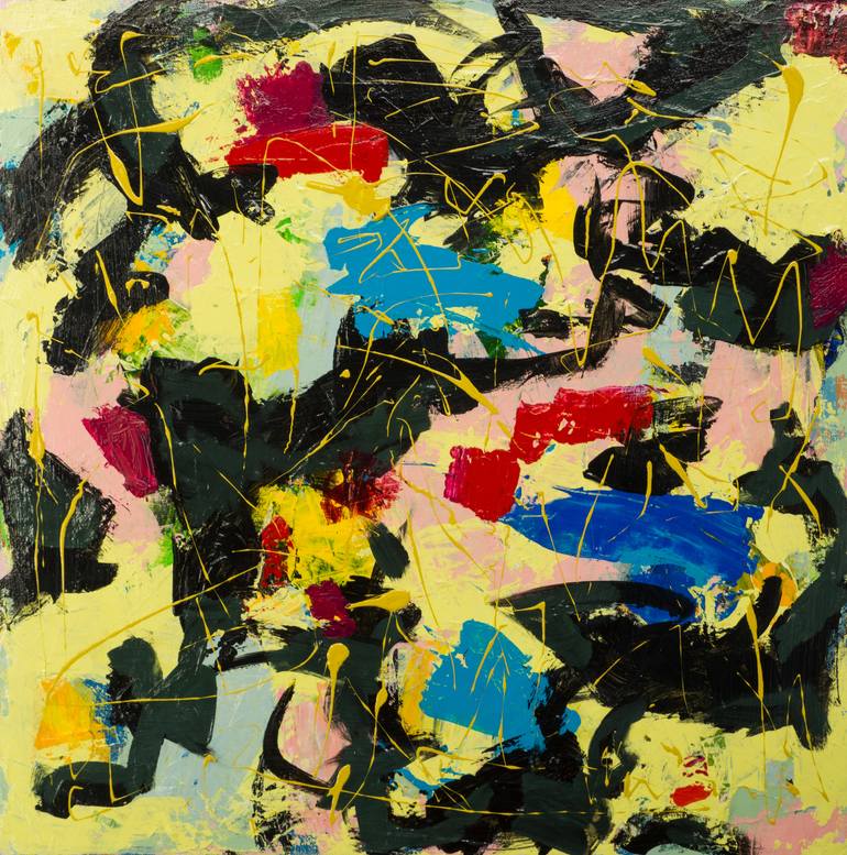 Morning Rush Hour Painting by Gabriele Maurus | Saatchi Art