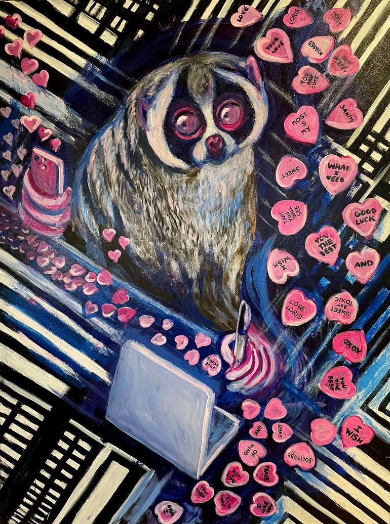 Sweet Nothings Painting by lynda mason | Saatchi Art