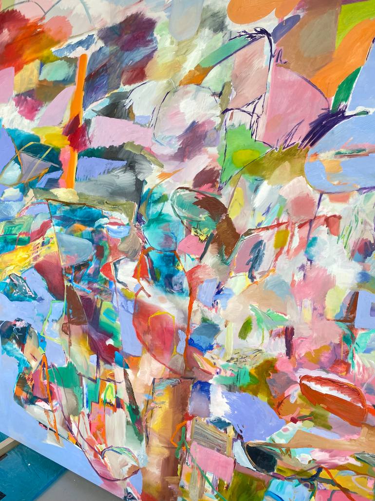 Expecting Unchanging Painting by Luke George | Saatchi Art