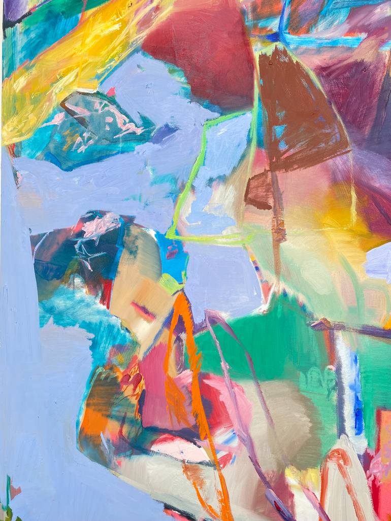 Expecting Unchanging Painting by Luke George | Saatchi Art