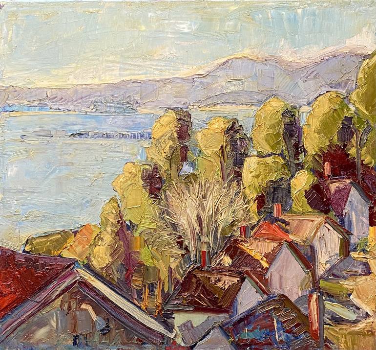 Winehaven XII Painting by James Hartman | Saatchi Art