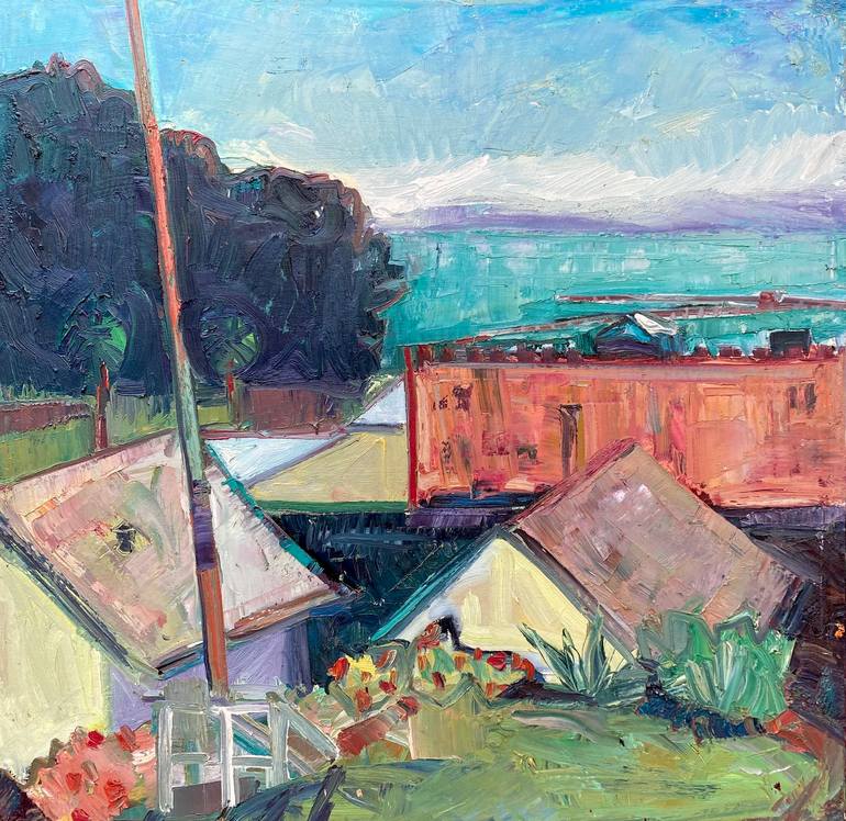 Winehaven Painting by James Hartman | Saatchi Art