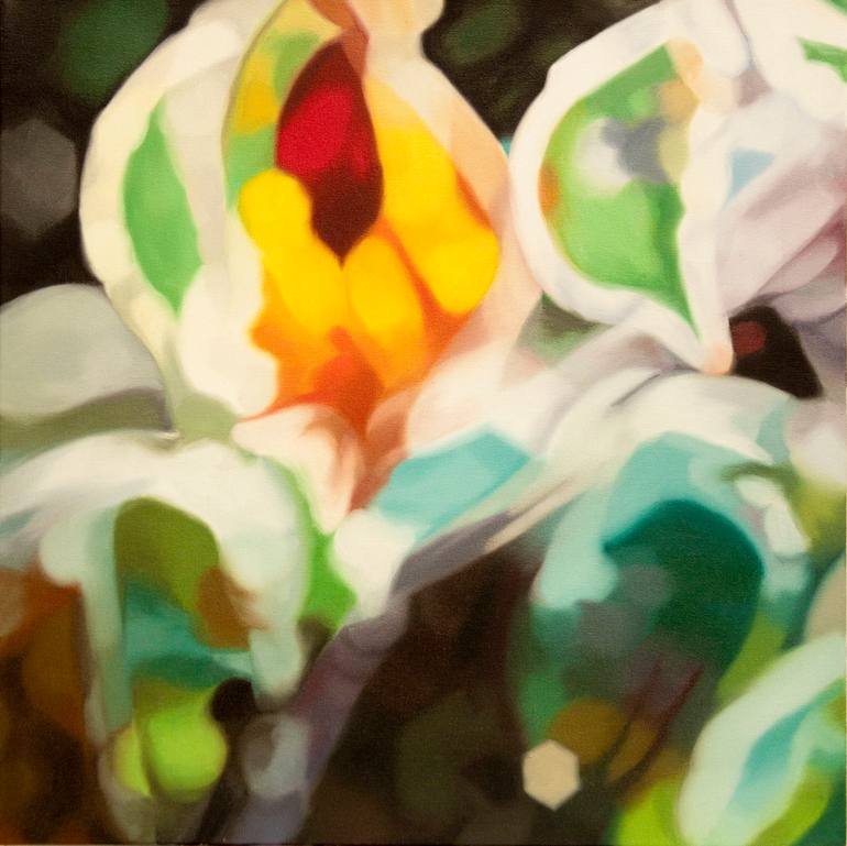 Frosted Brambles 3 Painting by Lynsey Ewan | Saatchi Art