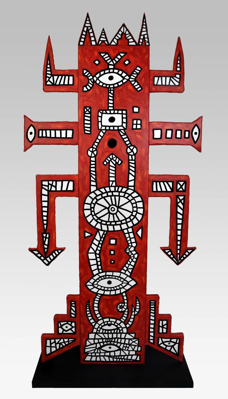 Totem of the future #1 Sculpture by Stephane Peray | Saatchi Art