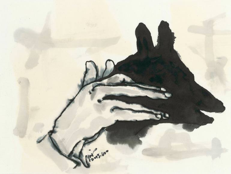 Hand form NO.1-2 Painting by Yu Ji | Saatchi Art