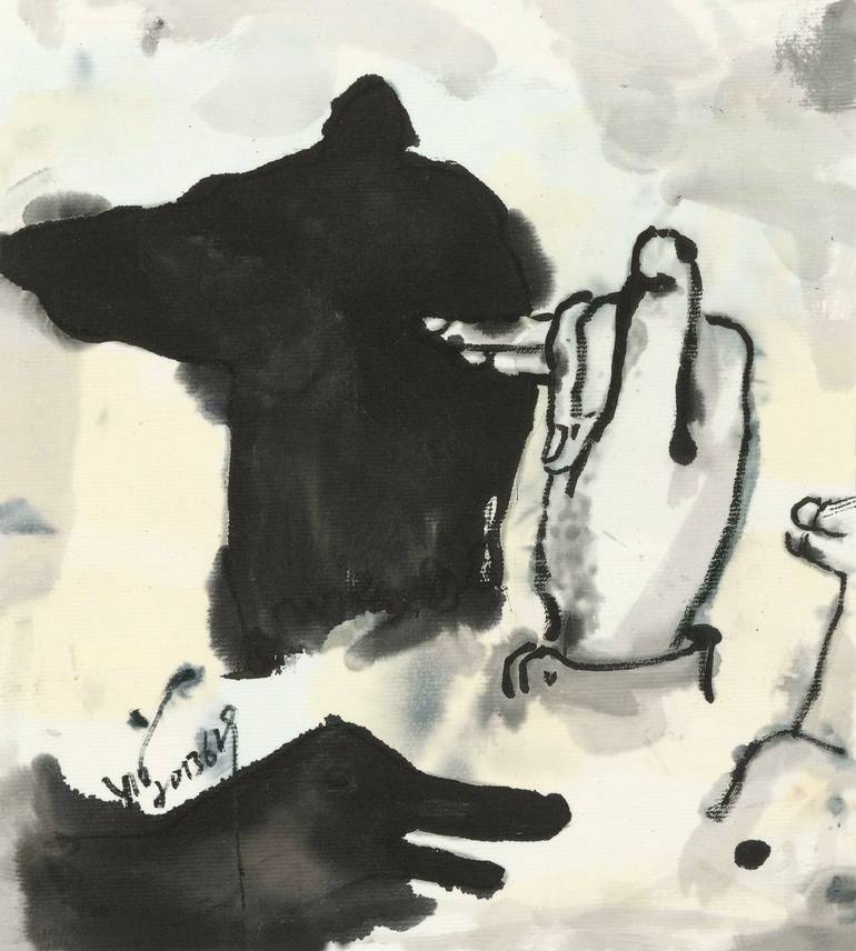 Hand form NO.2-3 Painting by Yu Ji | Saatchi Art