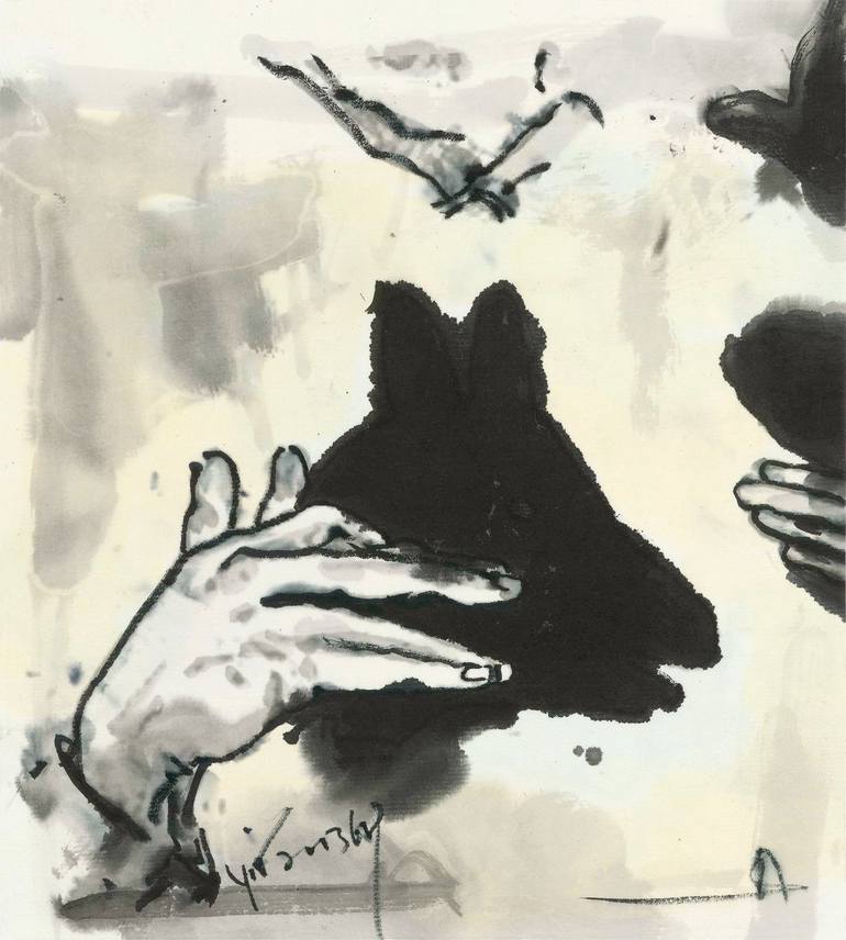 Hand form NO.2-4 Painting by Yu Ji | Saatchi Art