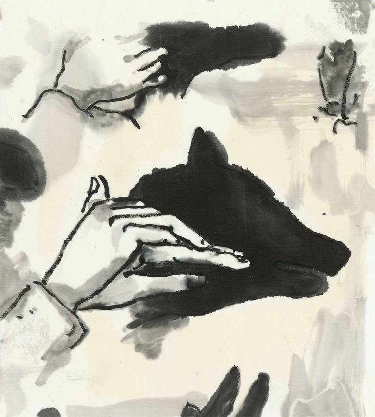 Hand form NO.2-11 Painting by Yu Ji | Saatchi Art