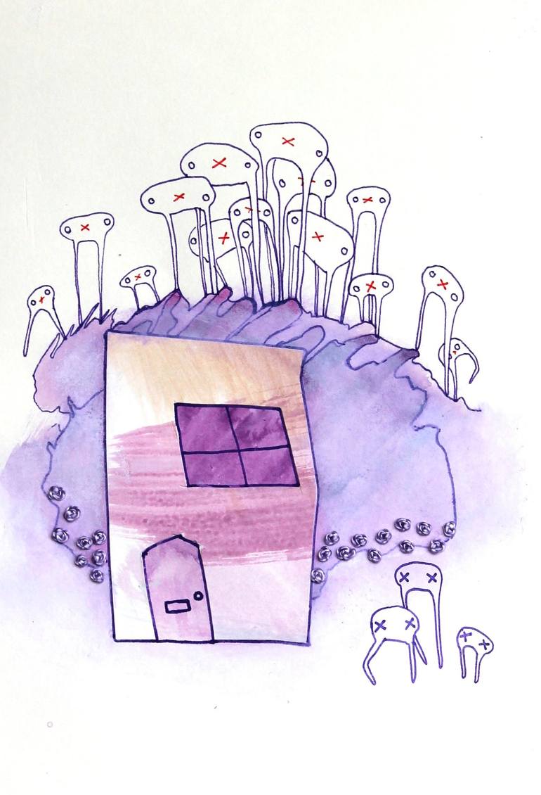 House Painting by Erin Taggart | Saatchi Art