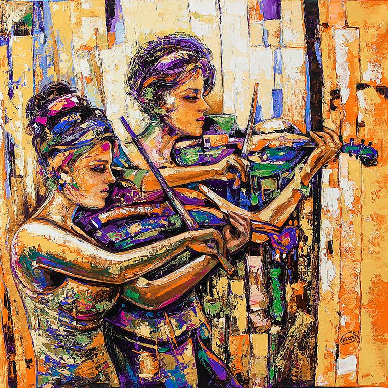 The Ballad of Life Song- Musical art Painting by Artist Gurdish Pannu ...