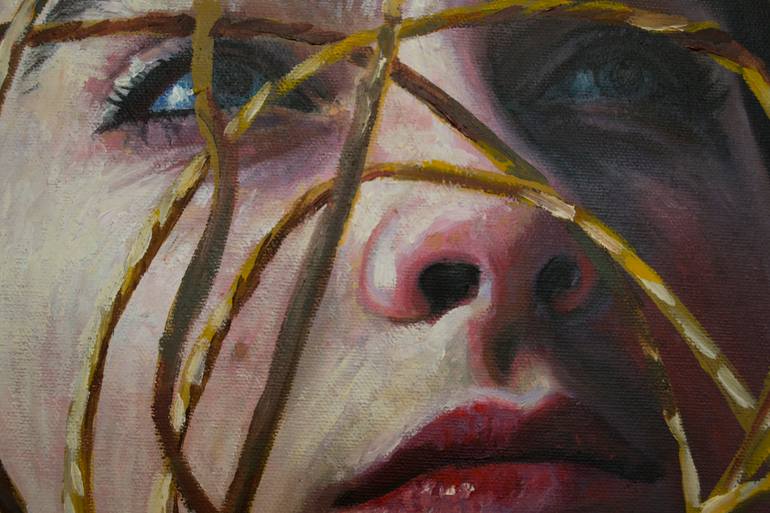 Convoluted (Inside Out and Back to Front) Painting by Rosie Galloway ...