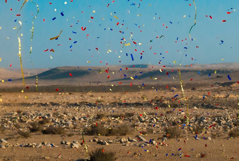 Confettical landscape # 40 - Edition of 6 Photography by Yigal Pardo ...