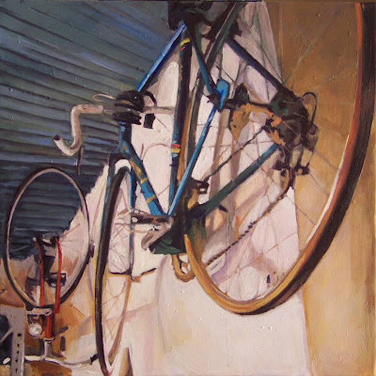 Bicycle Painting by Marisa Cossío | Saatchi Art