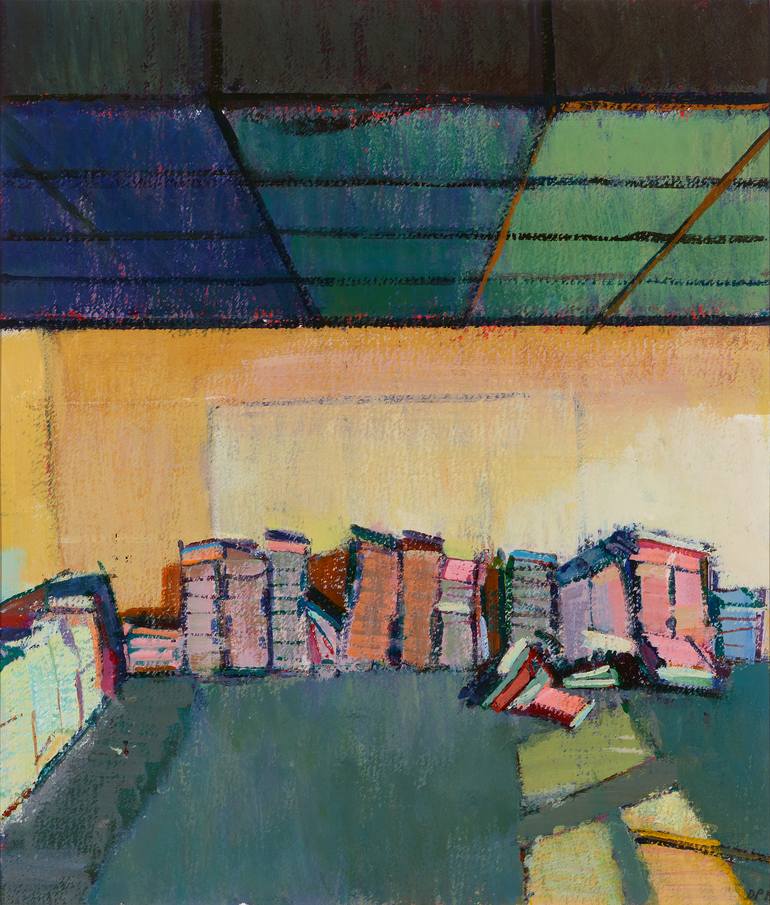 Books Painting by Daniel Preece | Saatchi Art