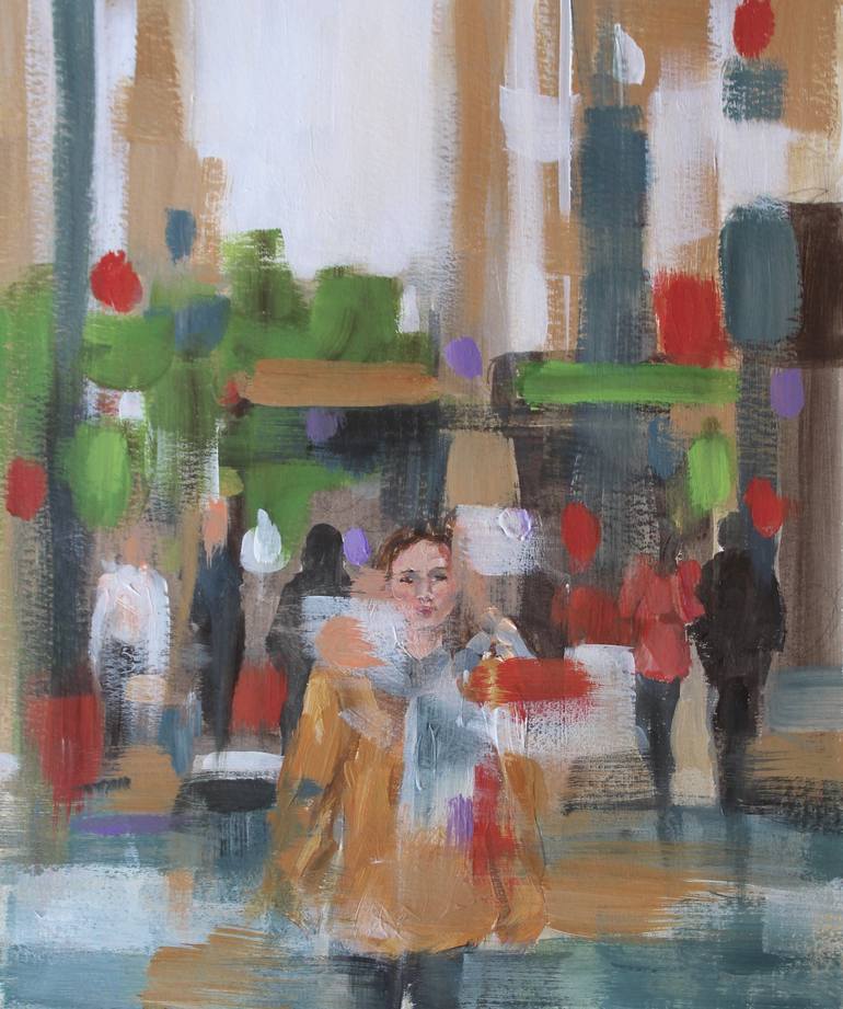 A Colorful Life Painting by Debbie Likley Pacheco | Saatchi Art