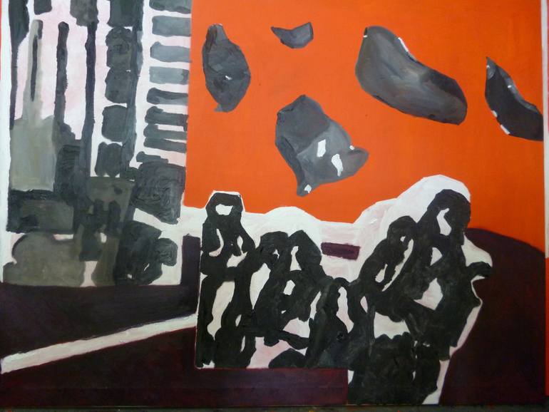 Autumn Leaves Painting by Jasmir Creed | Saatchi Art