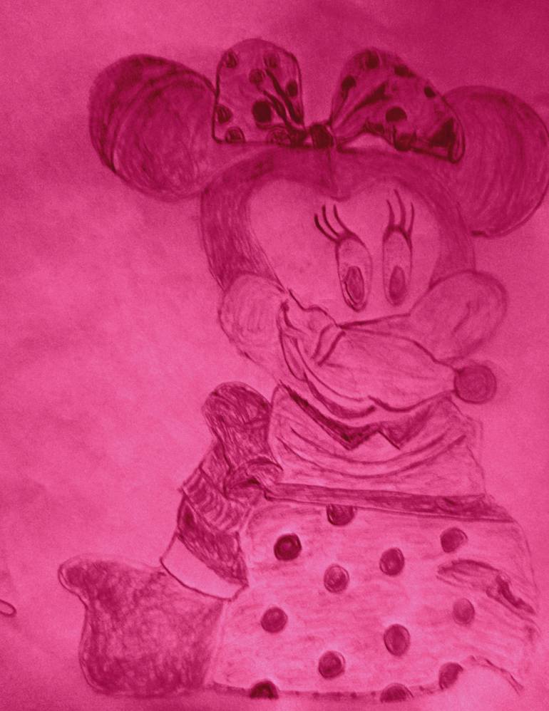 Minnie Drawing by Barrington Ricketts | Saatchi Art