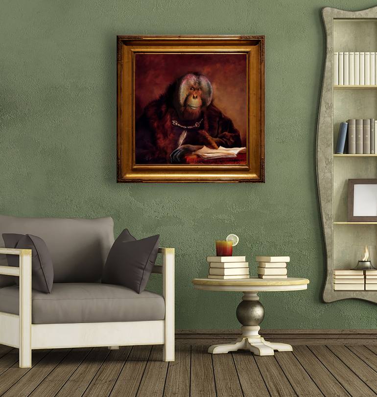 King Louie *Augmented Reality Animation* Painting by Ant Fox | Saatchi Art