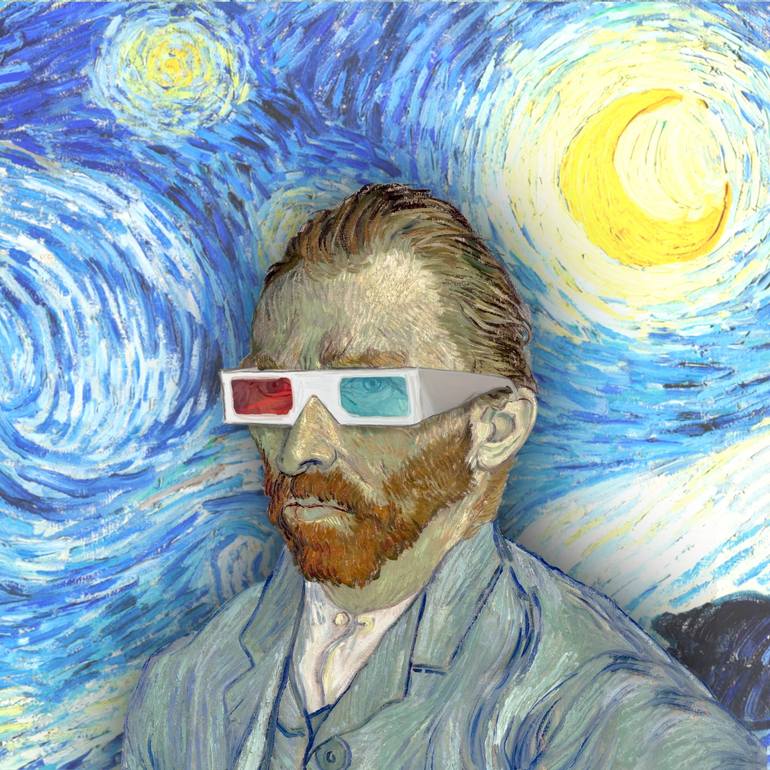 The Other Avatars Vincent #1891 Painting by Ant Fox | Saatchi Art