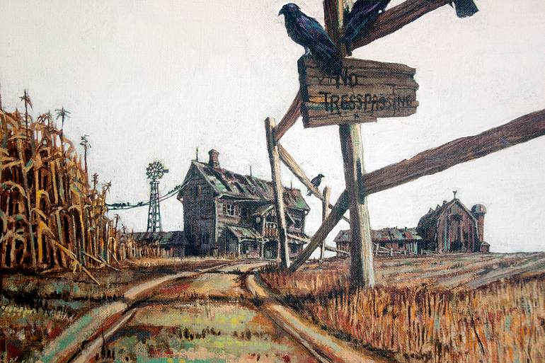 Feast or Famine Painting by Charles Pace | Saatchi Art