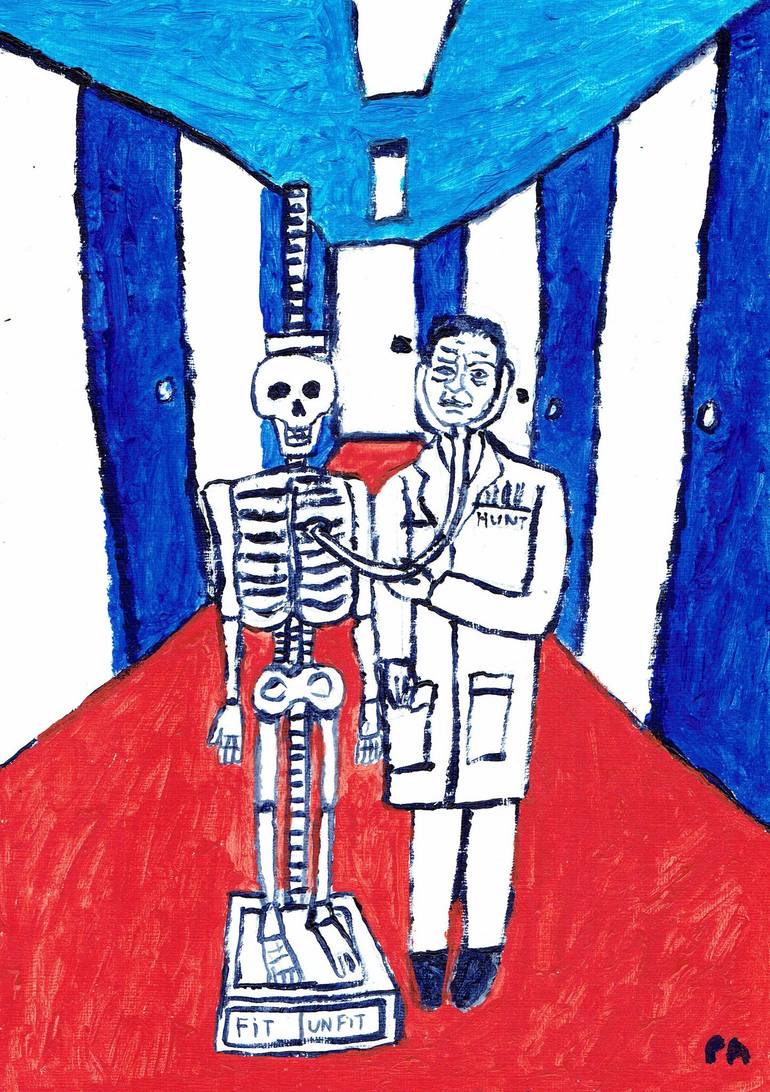 Fit For Work Painting by Philip Absolon | Saatchi Art