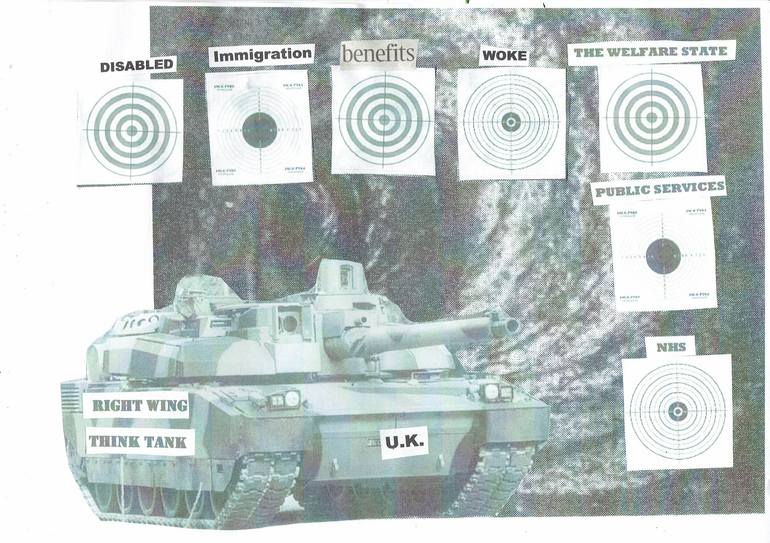 RIGHT WING THINK TANK Collage by Philip Absolon | Saatchi Art