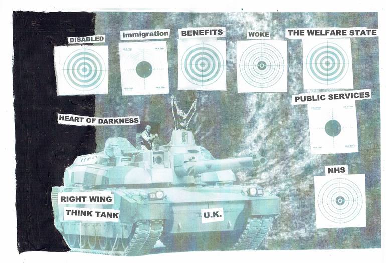 RIGHT WING THINK TANK Collage by Philip Absolon | Saatchi Art
