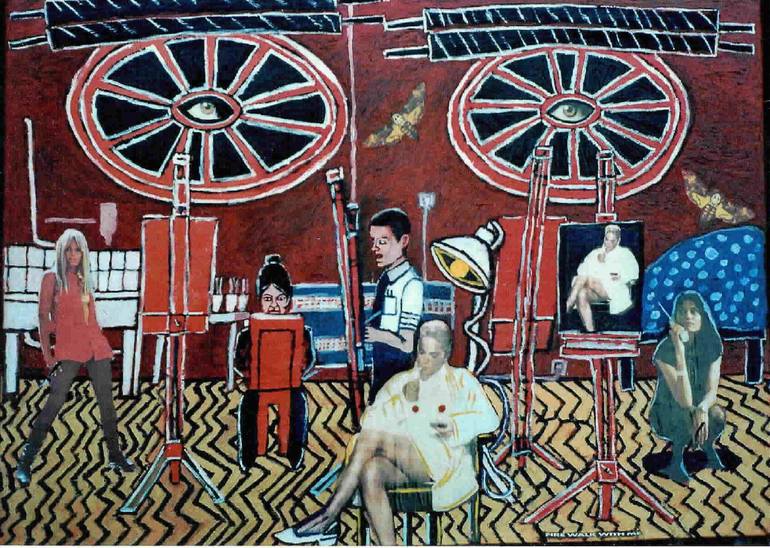 Life Class Collage by Philip Absolon | Saatchi Art