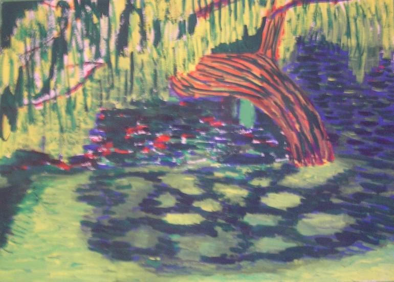 Willow Tree Painting by Philip Absolon | Saatchi Art