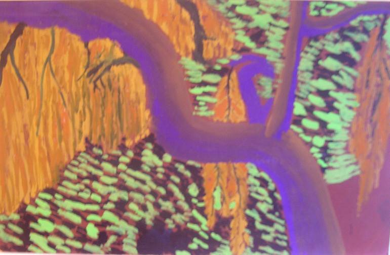 Willow Tree Painting by Philip Absolon | Saatchi Art