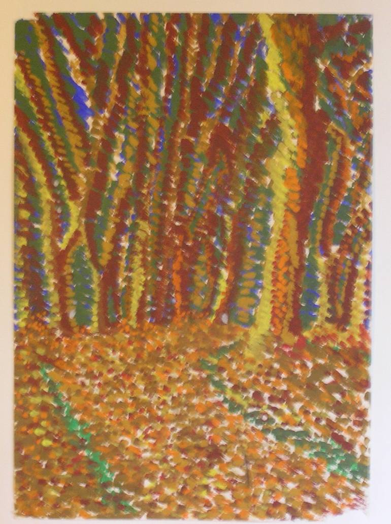 Woods Painting by Philip Absolon | Saatchi Art