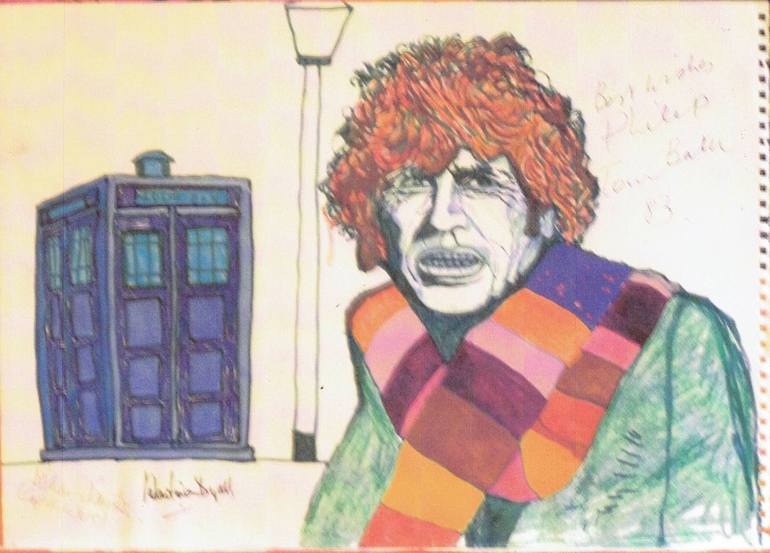Dr Who Drawing by Philip Absolon | Saatchi Art