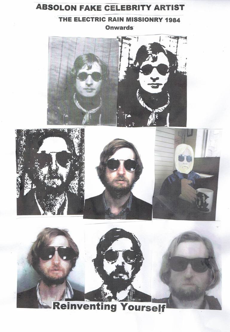 The Electric Rain Missionary Collage by Philip Absolon | Saatchi Art