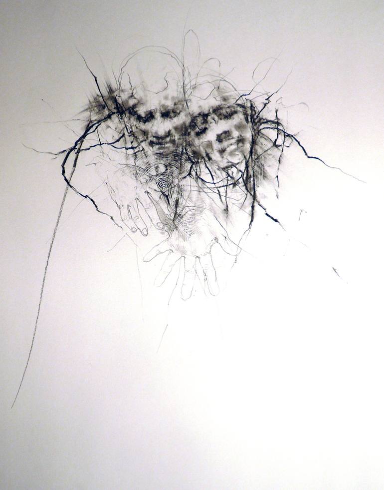 Gather Drawing by Ian Hodgson | Saatchi Art