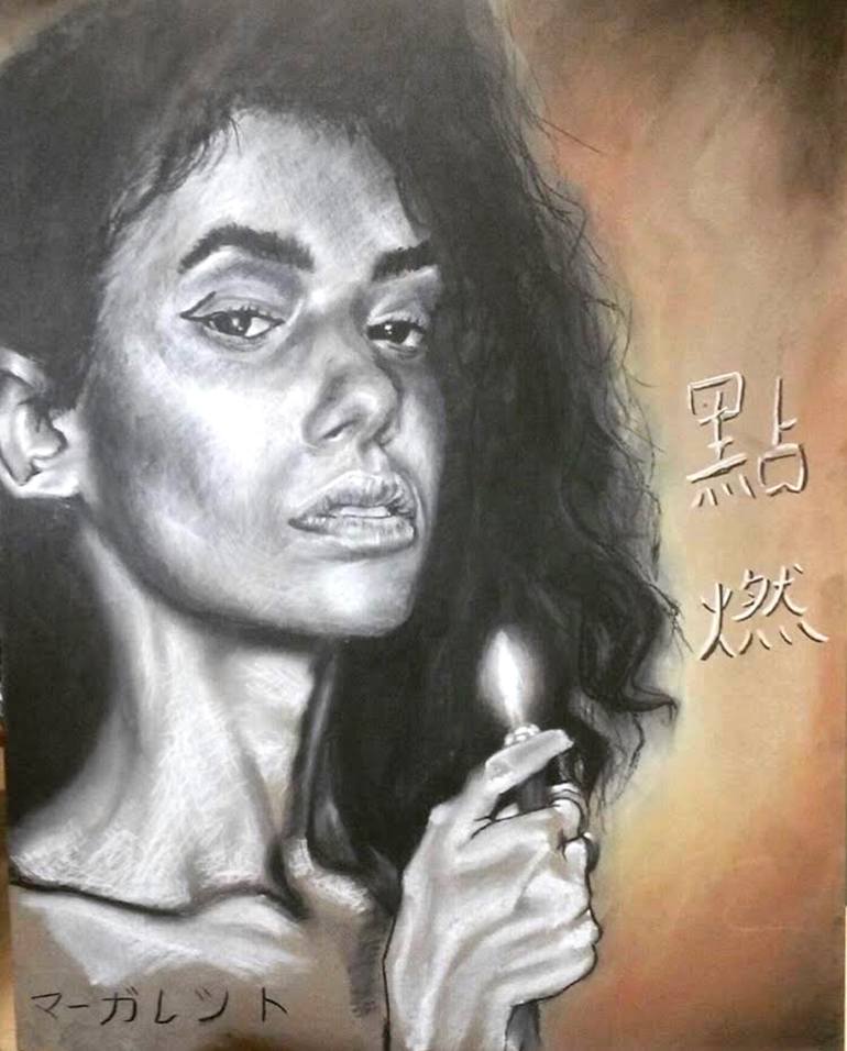 Lit Drawing by Michael David | Saatchi Art