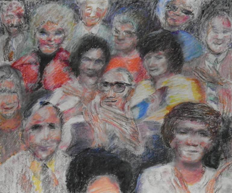 Audience 9 Painting by Timothy Miller | Saatchi Art